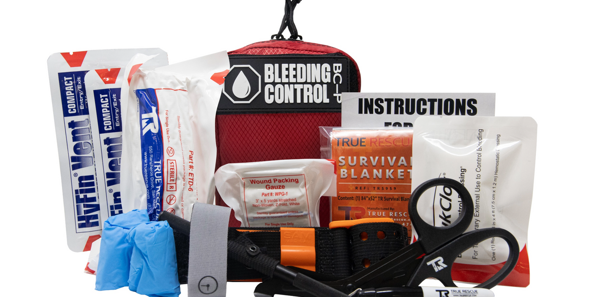 Bleeding Control Kit Premium (QuikClot) CAT Tourniquet — Equipment ...