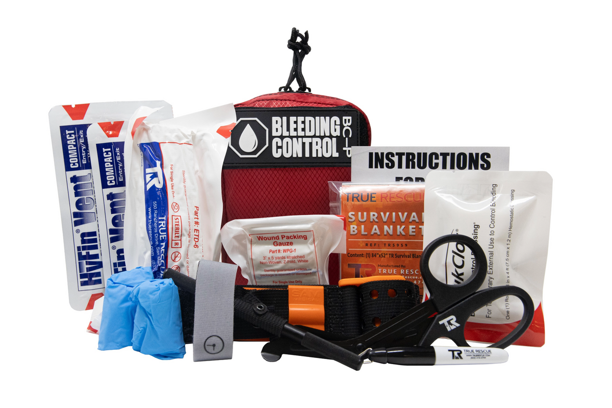 Bleeding Control Kit Premium (NuStat) SWAT-T Tourniquet — Equipment ...