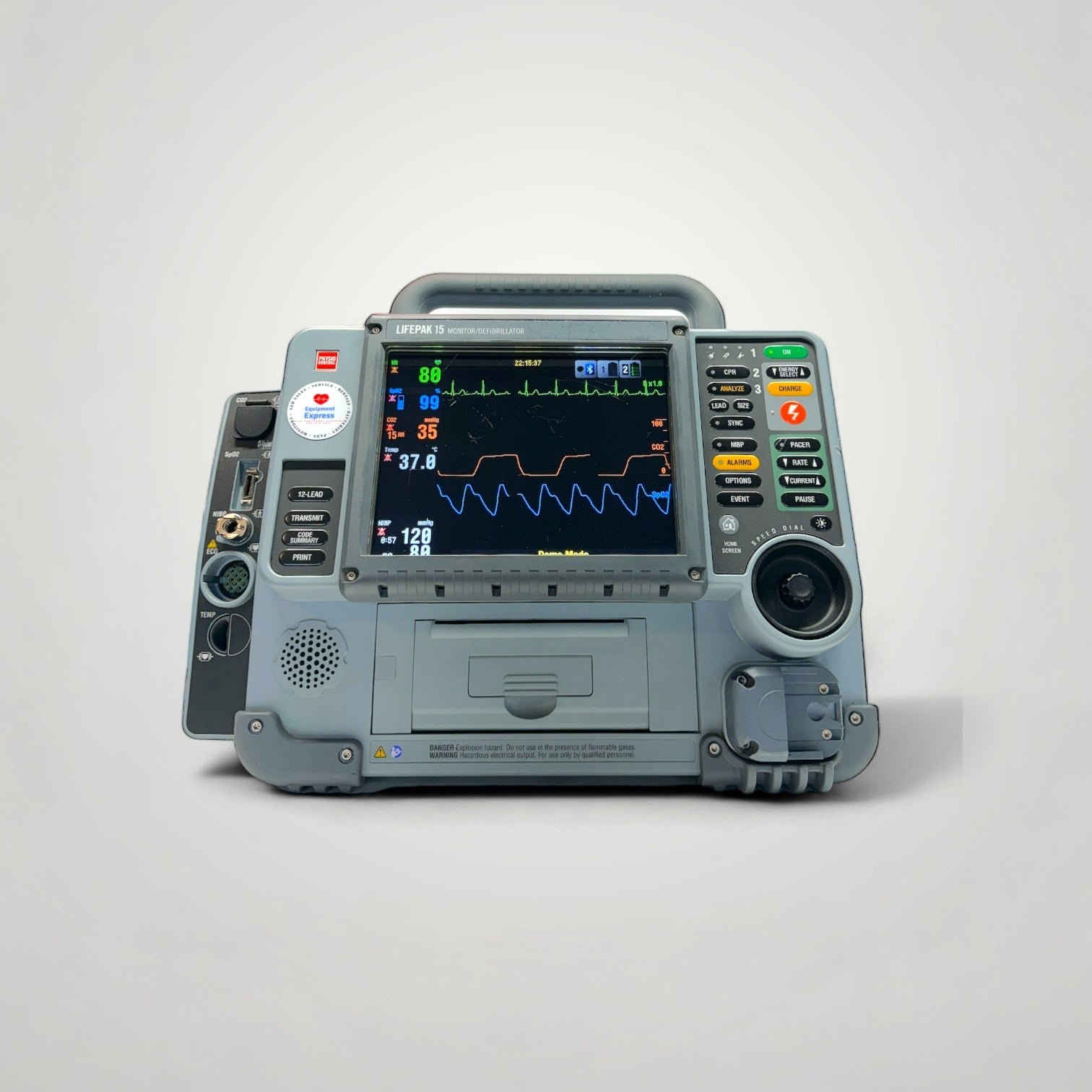 LIFEPAK 15 Recertified Monitor / Defibrillator – Full Accessories Included V4 Available ...