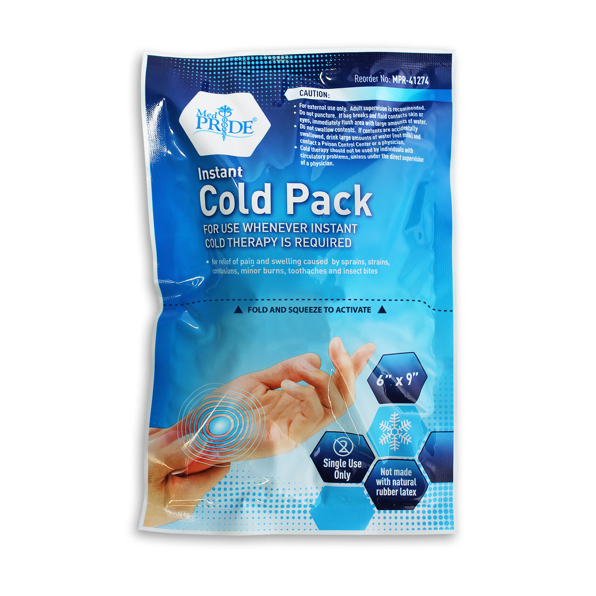 Instant Cold Pack – 6" x 9" (24/Case) — Equipment Express LLC