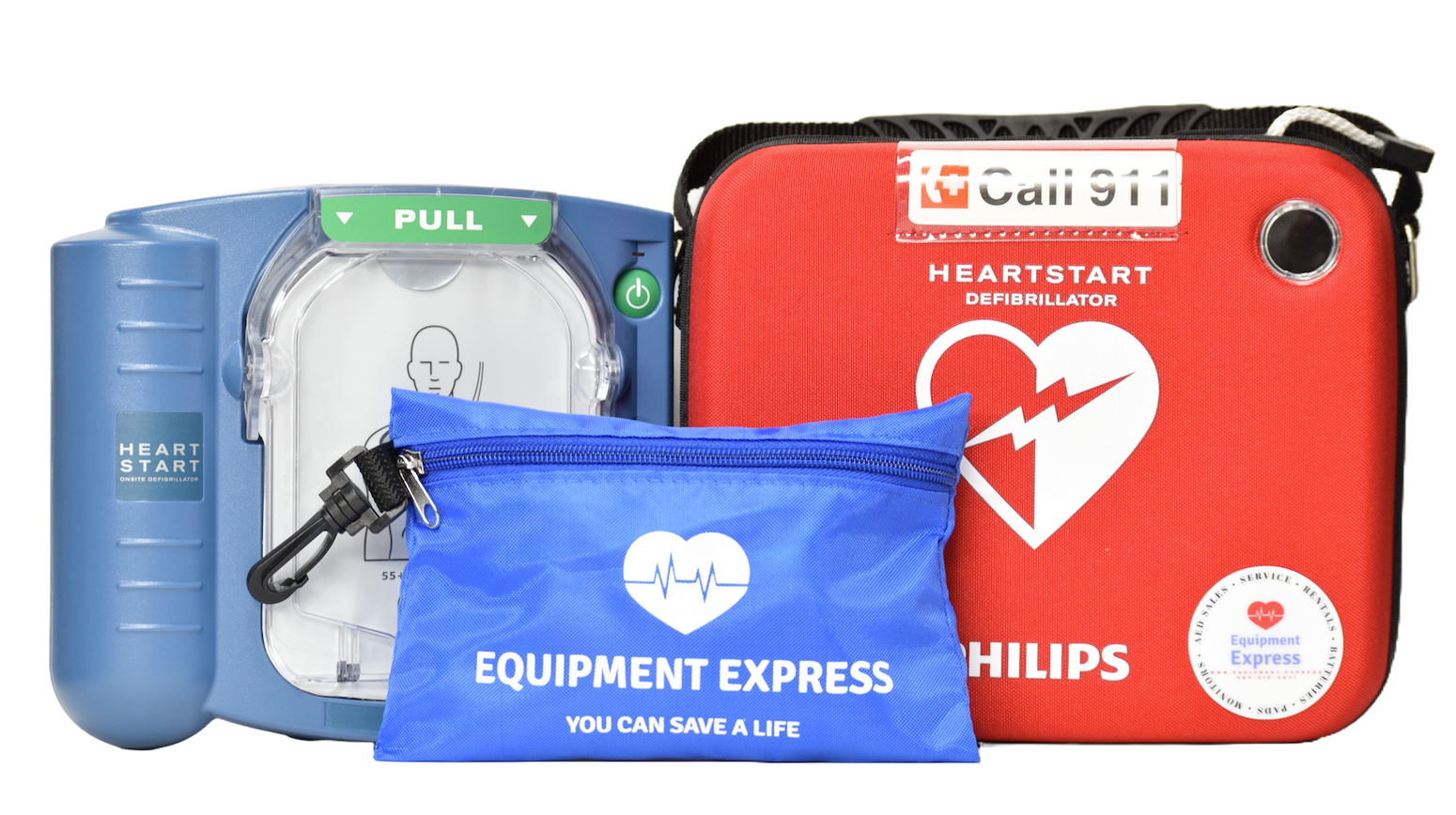 Philips Heartstart Onsite AED Defibrillator Kit — Equipment Express LLC